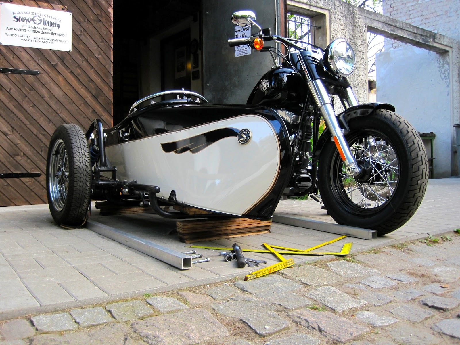 FLST/C Heritage: Seitenwagen Heritage (S. 1) - Milwaukee V-Twin ...